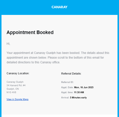 Canaray Guelph – Canaray