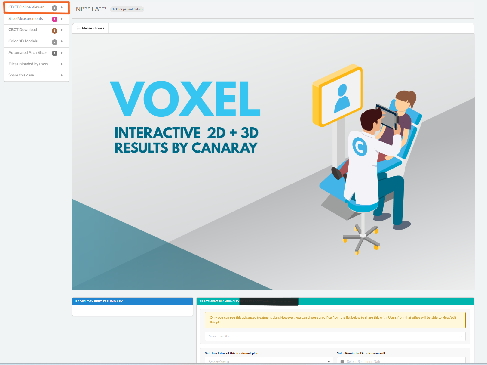 How to Access your Patient Cases – Canaray